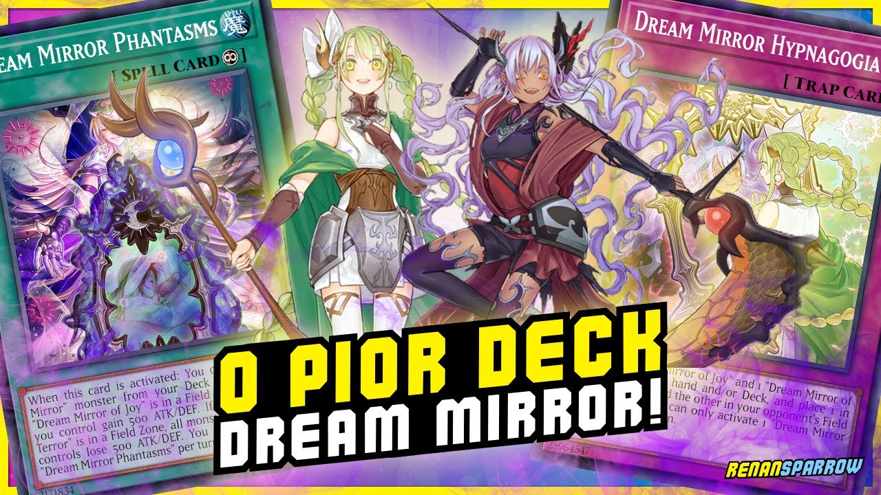 ESPELHO ONÍRICO: NEM COM AS NOVAS CARTAS FICOU BOM! - Yu-Gi-Oh! Duel ...