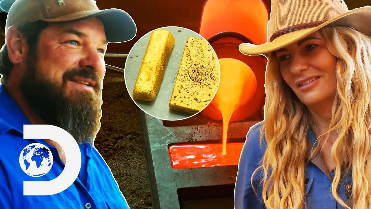 The Gold Devils SMELT $140,000 Worth Of Gold | Aussie Gold Hunters ...