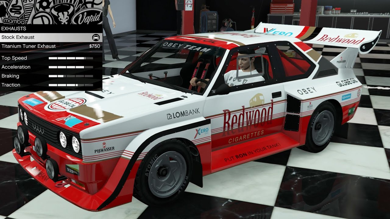 GTA 5 - Past DLC Vehicle Customization - Obey Omnis (Audi Quattro Rally ...