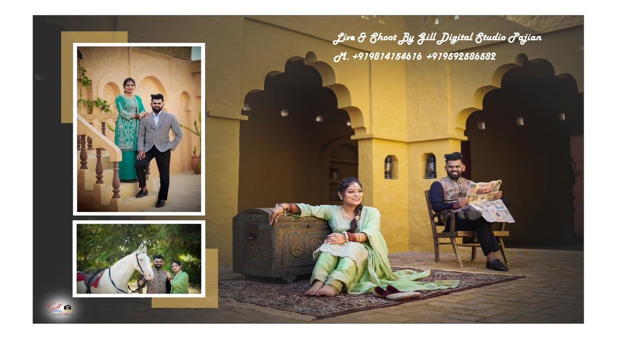 🔴 Live Wedding Ceremony | Sukhwinder weds pooja | Gill Digital Studio ...