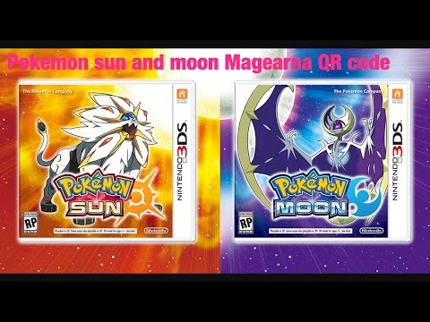 Pokemon Sun and Moon Magearna QR code - YouTube