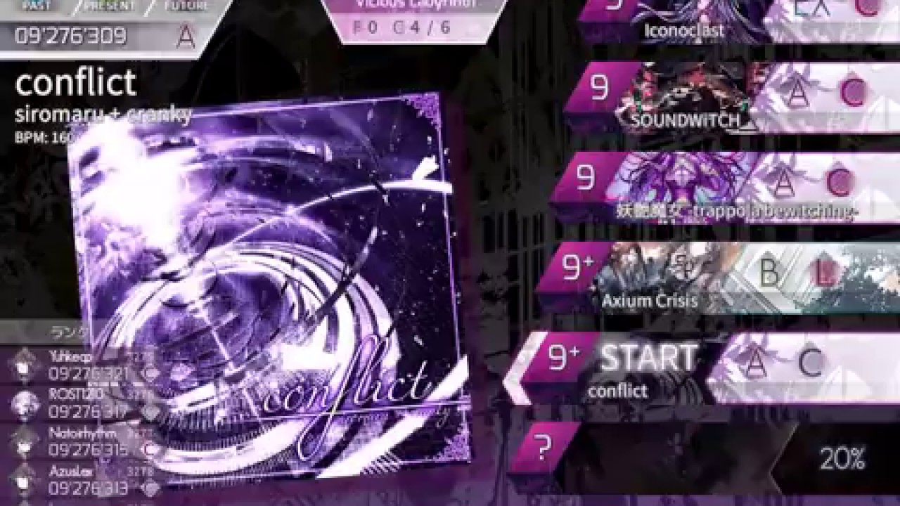 【Arcaea 】Conflict future 9’413’667 A - YouTube