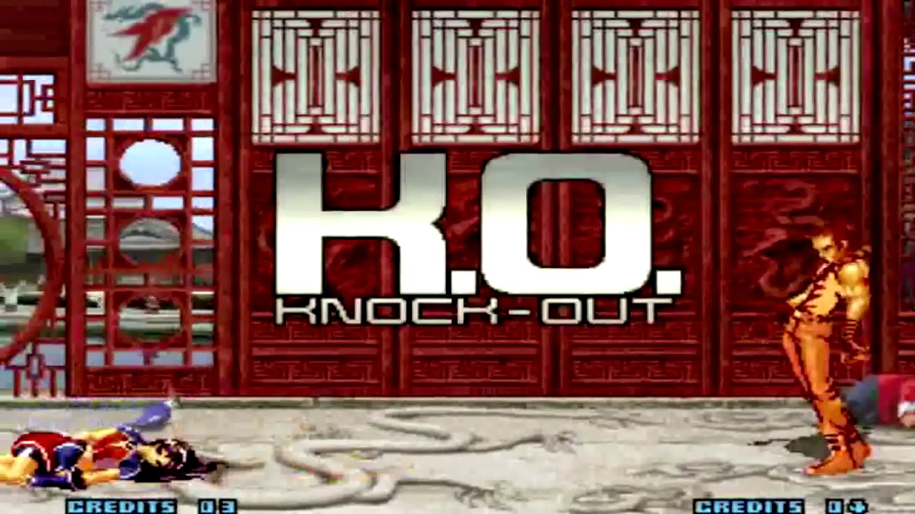 The King of Fighters 2002 Super Golden K9999 Team Nests Team - YouTube