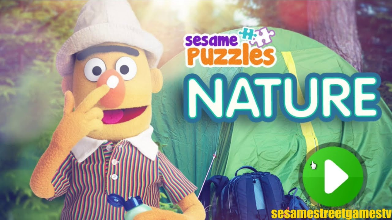 Sesame Street Nature Puzzles Fun Kids Game - YouTube
