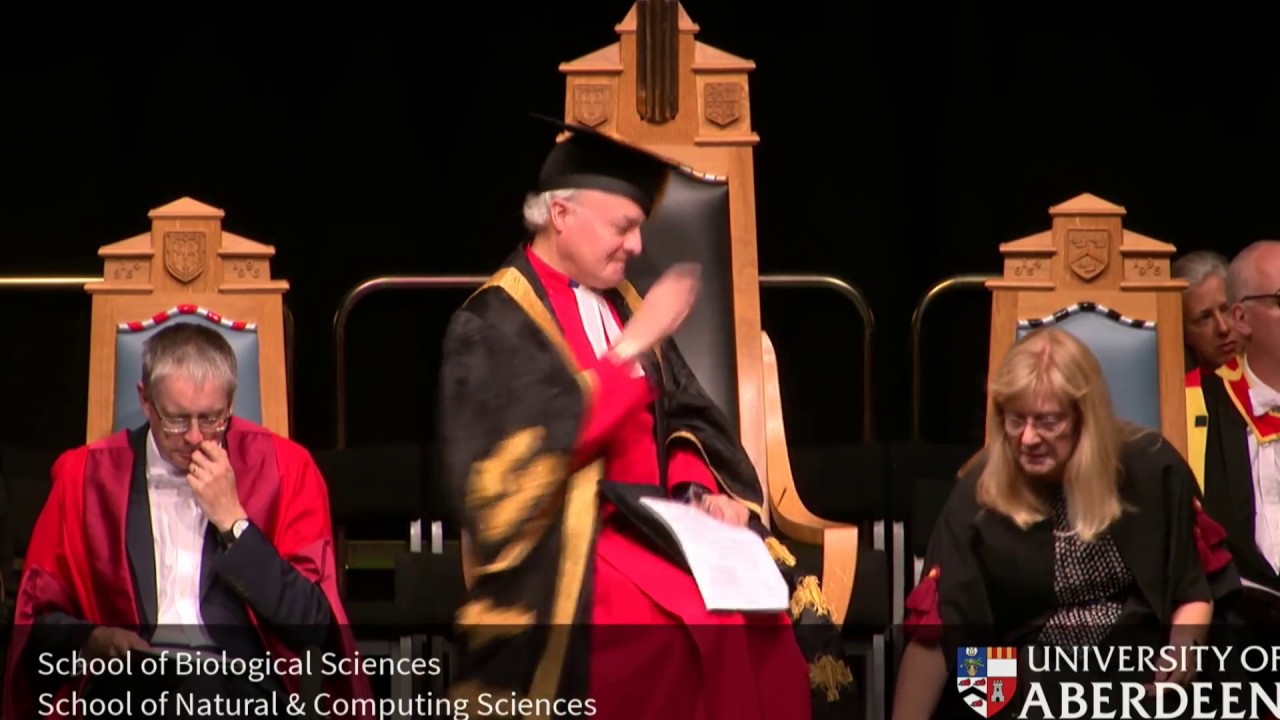 University of Aberdeen 2018 Summer Graduation, Wednesday 20th June ...