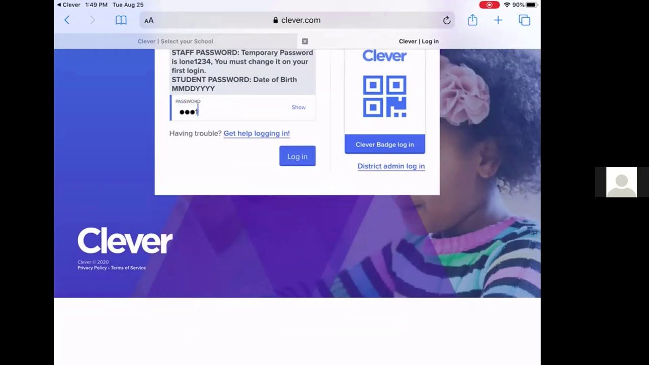 Getting to Clever and SeeSaw using an iPad - YouTube