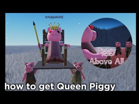 how to get Queen Piggy in "Piggy skins reanimated" - YouTube