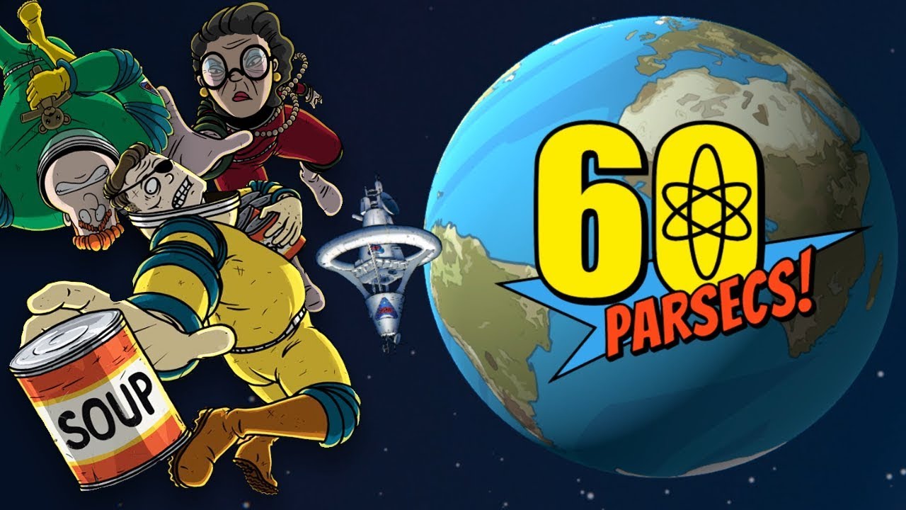 BLASTED OFF INTO SPACE WITH NOWHERE TO RUN | 60 Parsecs game [1] - YouTube