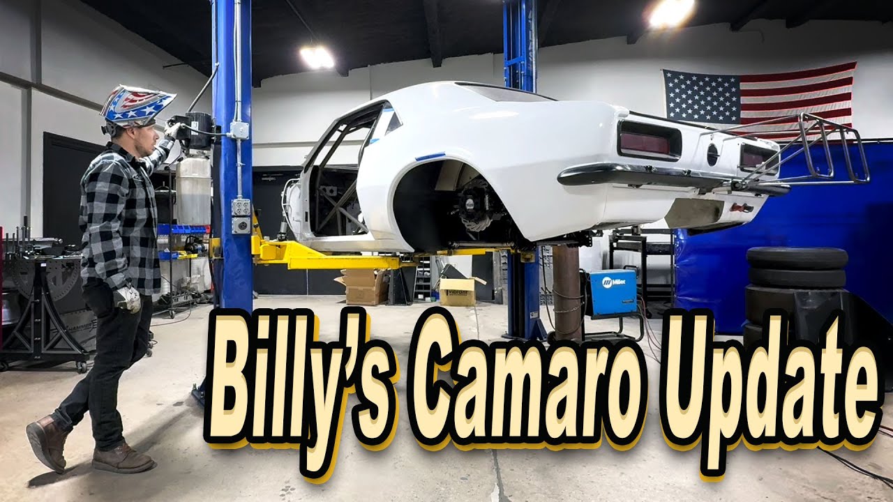 🔥Billy Hoskinson Camaro Update: Weld-Off & Brake Line Install Jay Bird ...