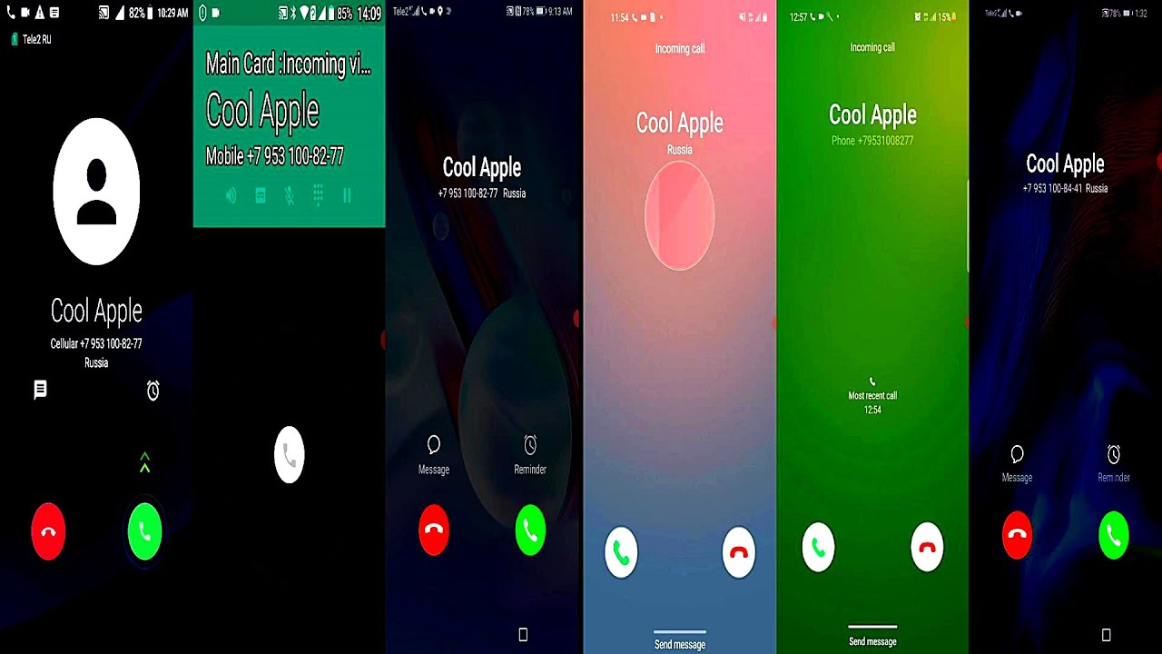 Screen recorder Mix #178 / Incoming calls - YouTube