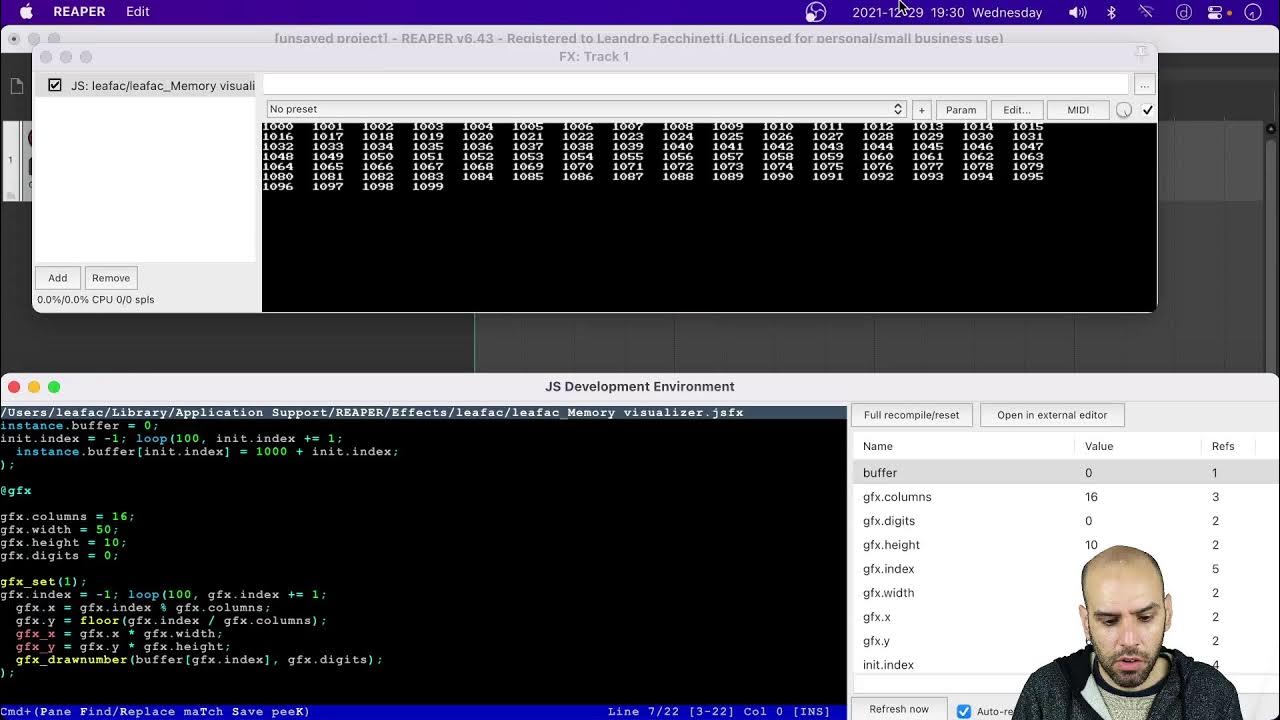 Finding a Bug in REAPER + Other Bugs + Memory Visualizer · REAPER Real ...