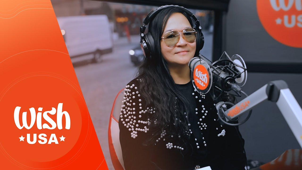 Joy Marivic performs "Thoughts of You" LIVE on the Wish USA Bus - YouTube
