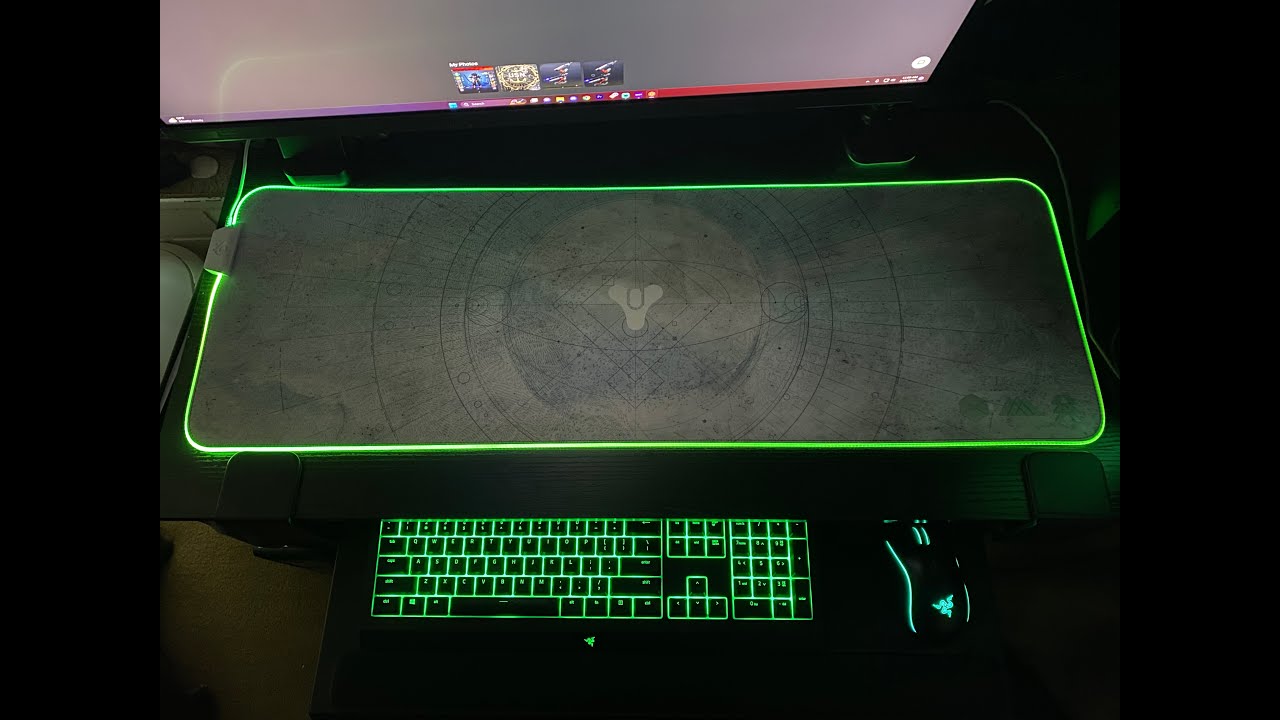 SteelSeries Qck PRISM - Keyboard/Mousepad - Destiny Edition - Great ...