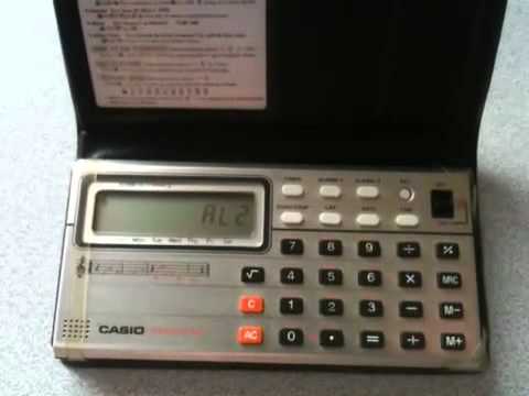 Casio Melody 80 Calculator and Clock - YouTube
