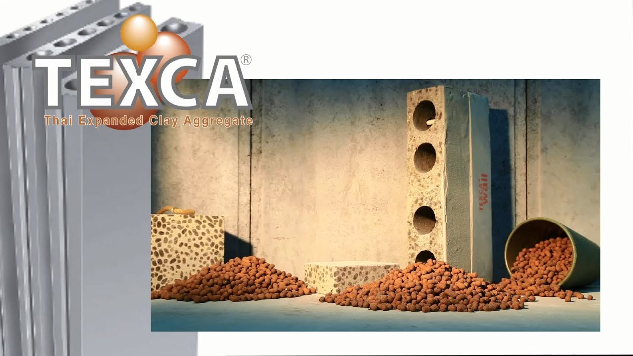 TEXCA WALL ผนังคอนกรีตมวลเบาสำเร็จรูป - YouTube