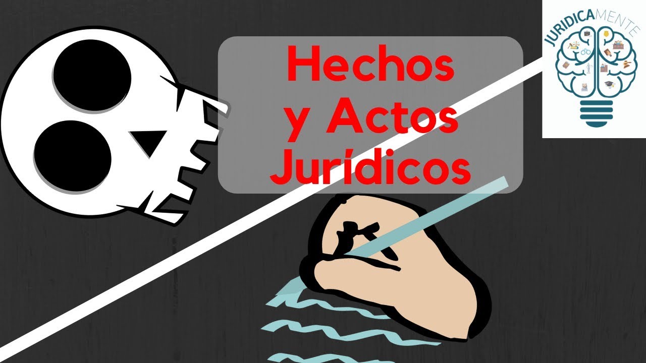 Hechos y actos juridicos - YouTube