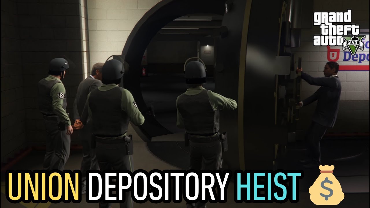 GTA 5 Mission 50 Union Depository Heist 💰 The Big Score Finally Happens ...
