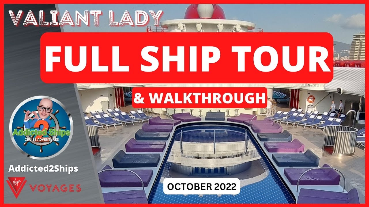 Virgin Voyages Valiant Lady | Full Ship Tour #valiantlady # ...