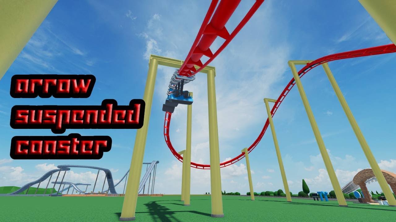 Arrow Dynamics Suspended Coaster - YouTube