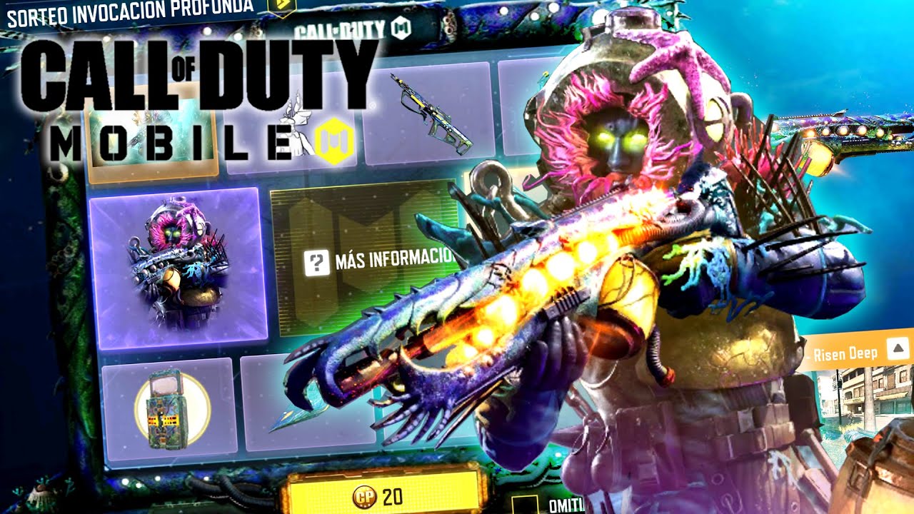 😱WOW que pedazo de Ruleta Sorteo Invocación Profunda COD MOBILE ...