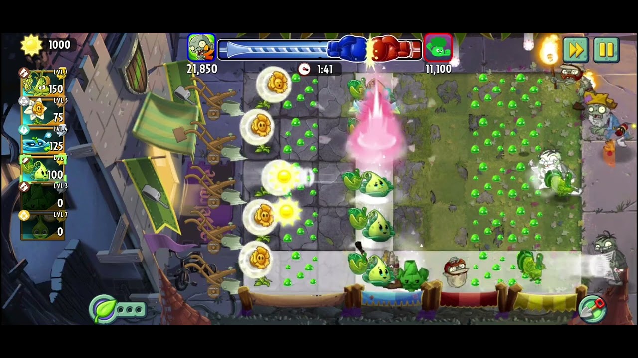 Tiến Nguyễn TV - Plants vs Zombies 2 - Arena Week 260 : Buzz Button ...