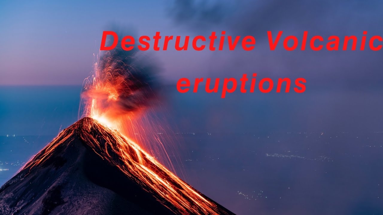5 Destructive Volcanic eruptions caught on camera #volcano - YouTube