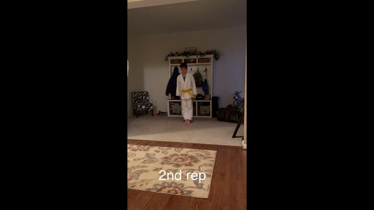 Seisan (Matsumura no Seisan) | Isshinryu | Family kata night - YouTube