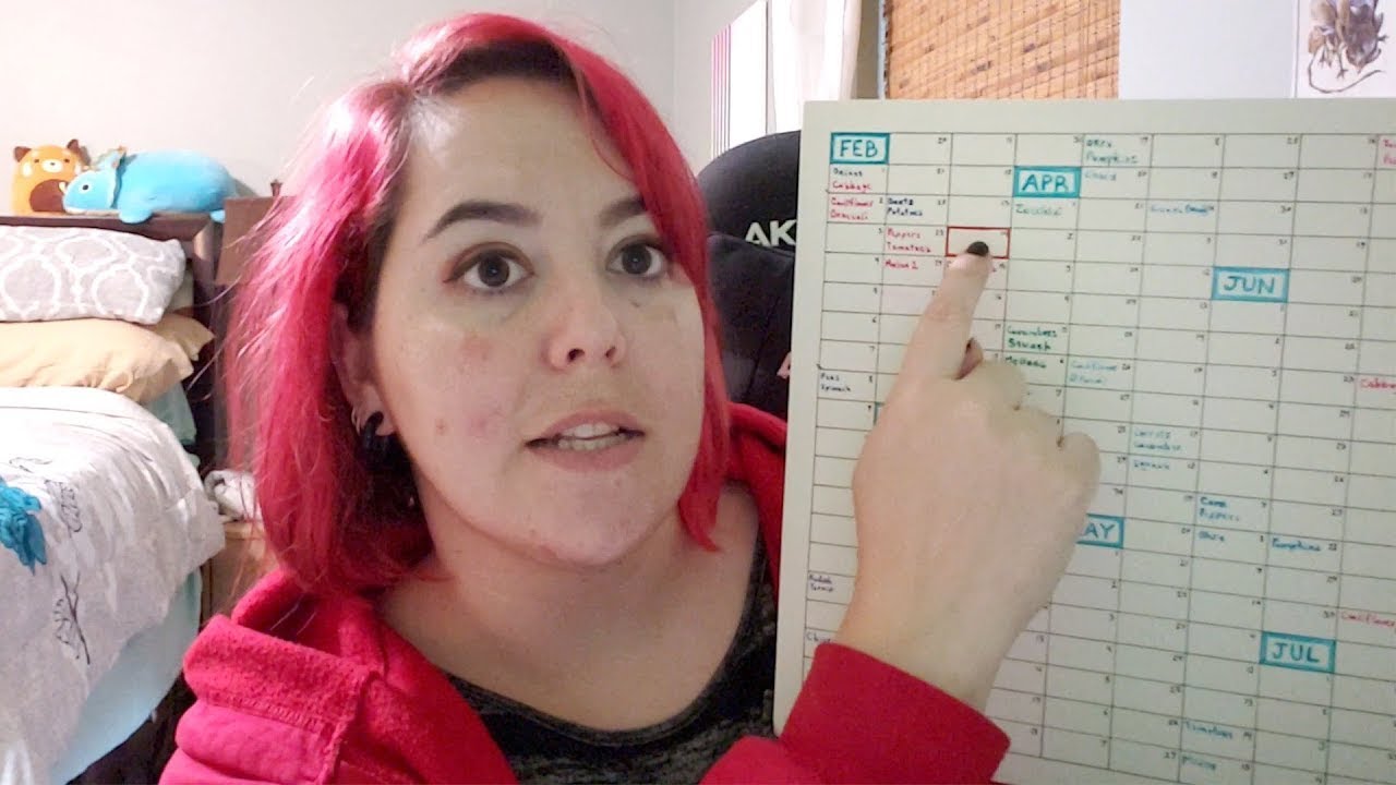 Starting My 2023 Garden Calendar VLOG - YouTube