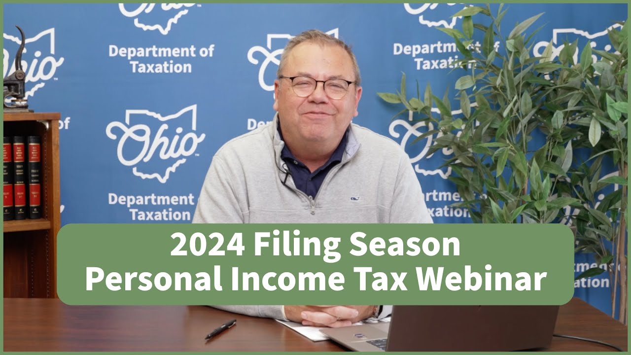 2024 Filing Season Webinar - Personal Income Tax - YouTube