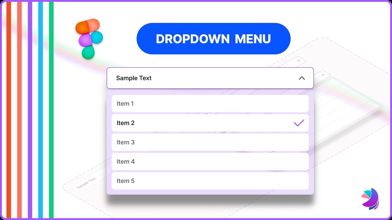 Drop dow design in Figma | Detailed Breakdown of Component - YouTube