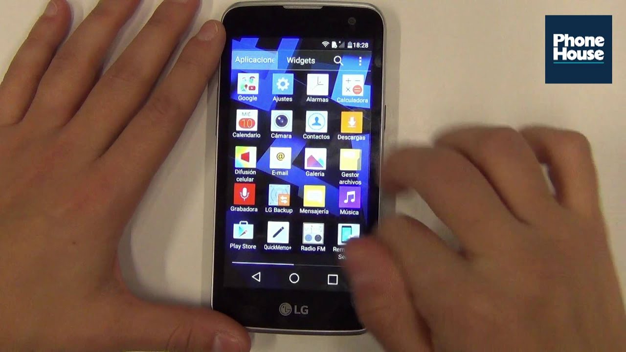 Tip: Cómo combinar los botones táctiles de inicio en el LG K4 - YouTube