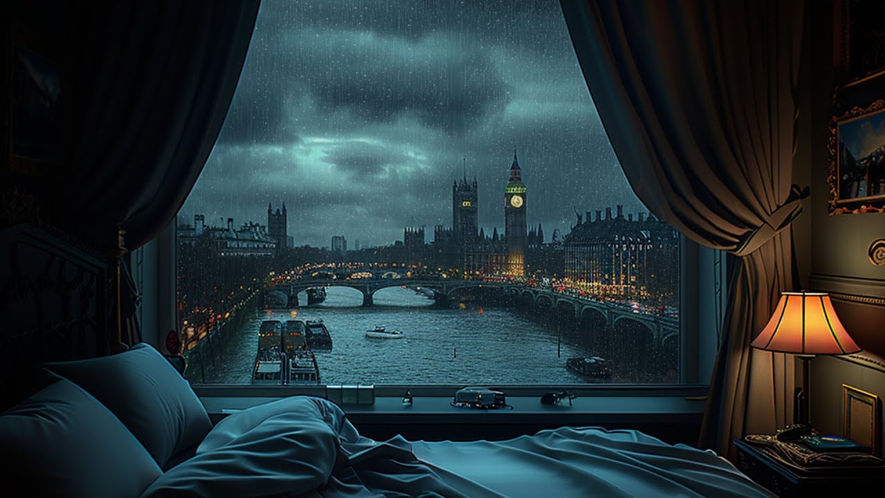 Rain Sounds For Sleep | Calming Rain Sounds Outside The Window - The ...