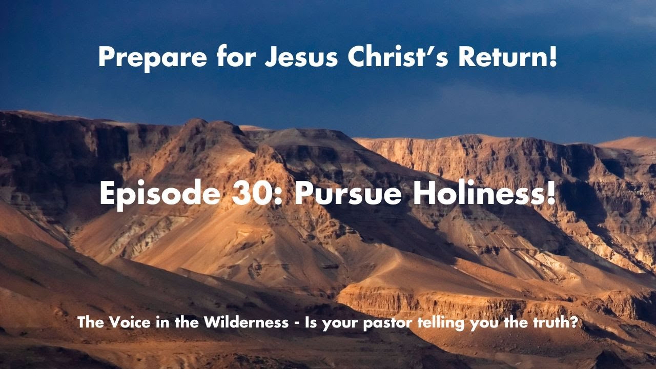Pursue Holiness - Steps to a Transformed Life in Christ - YouTube