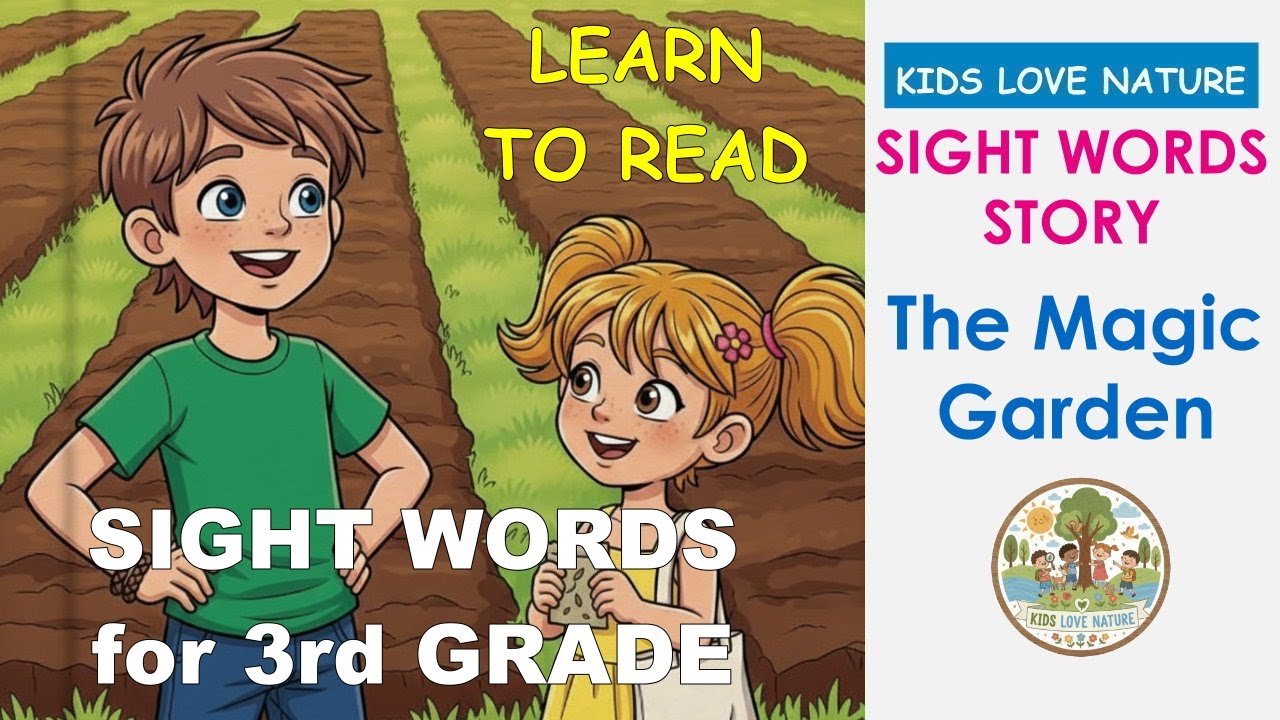 Learn 3rd Grade Sight Words! 📚 The Magic Garden: An Interactive Reading ...
