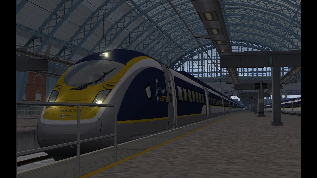 Class 374 Eurostar - Eurostar From Brussels (Kent High Speed) - YouTube