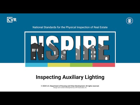 NSPIRE Standards: How to Inspect: Lighting Auxiliary - YouTube