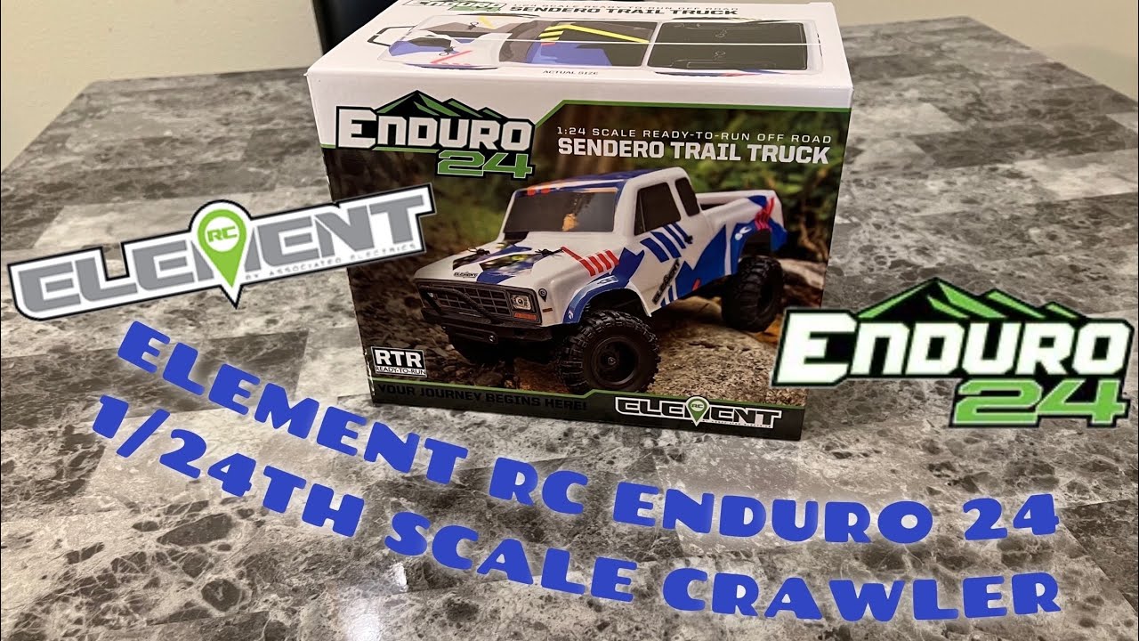 ELEMENT RC ENDURO24 RTR 1/24TH SCALE CRAWLER TRUCK-UNBOXING! #rccar # ...