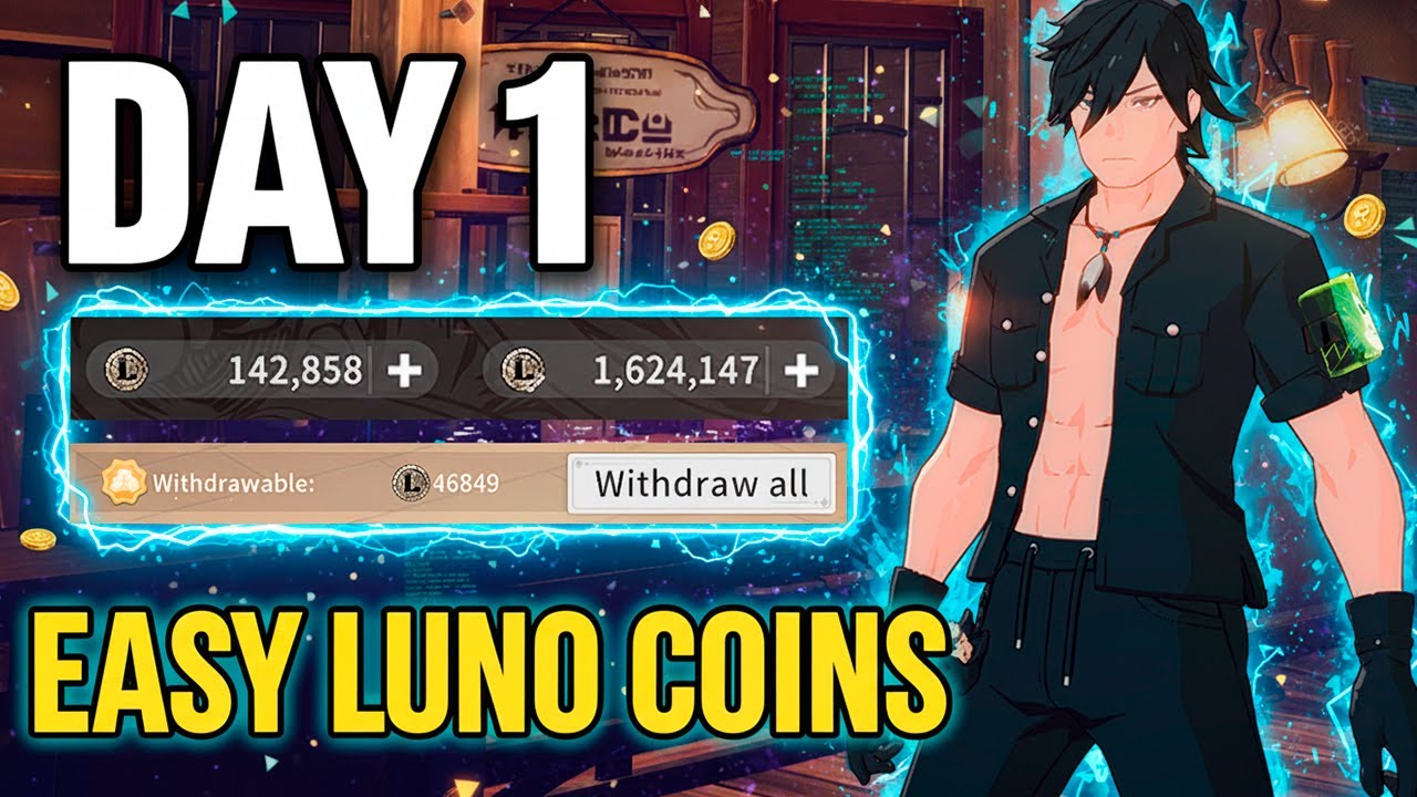 Millions LUNO Coins in 1st DAY | Blue Protocol: Star Resonance - YouTube