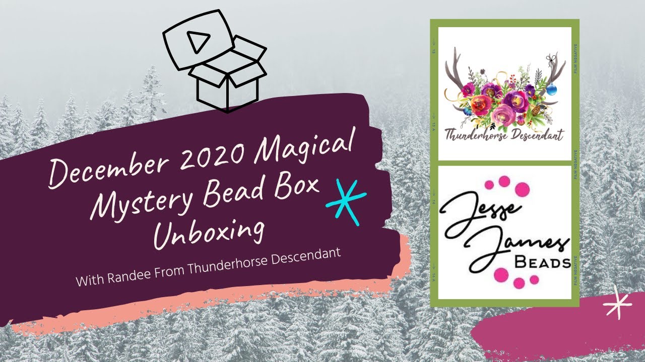 December 2020 Magical Mystery Bead Box Unboxing with Randee - YouTube