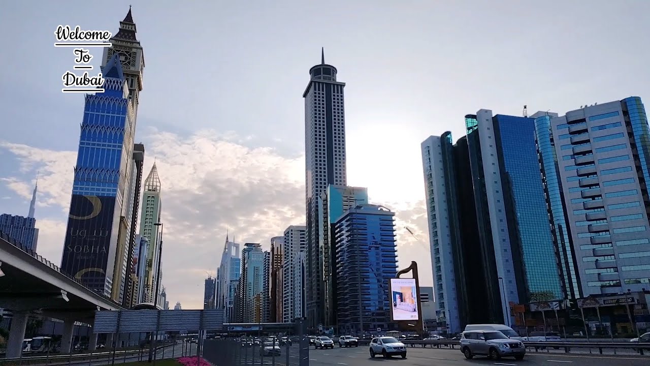 Sheikh Zayed Road Walking Tour | Travel | United Arab Emirates - YouTube