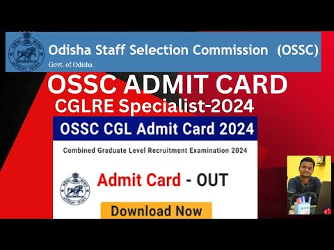 Ossc admit card download #ossc #How to Download OSSC ADMIT CARD # ...