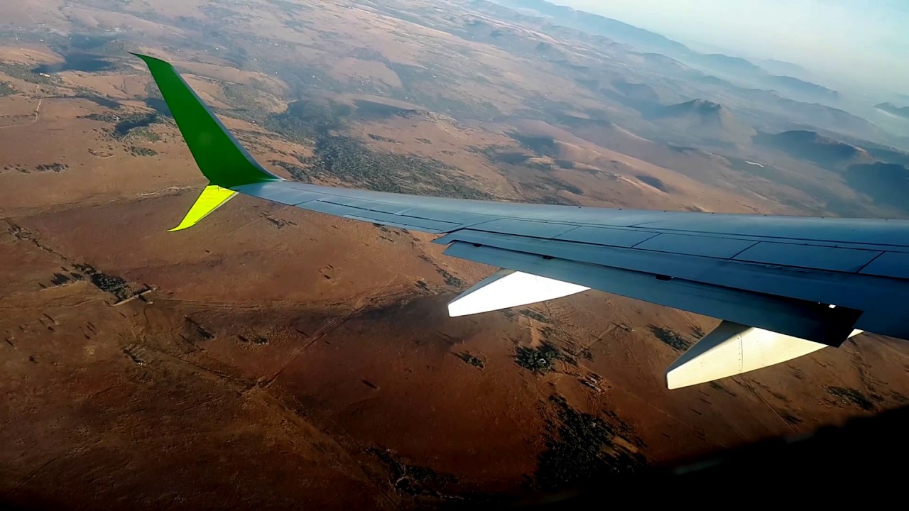 Kulula Boeing 737-800 take-off from lanseria international airport ...