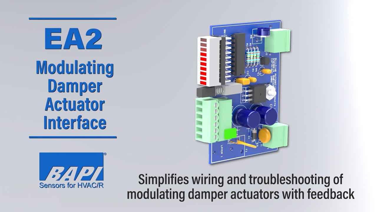EA2 - Modulating Damper Actuator Interface - YouTube
