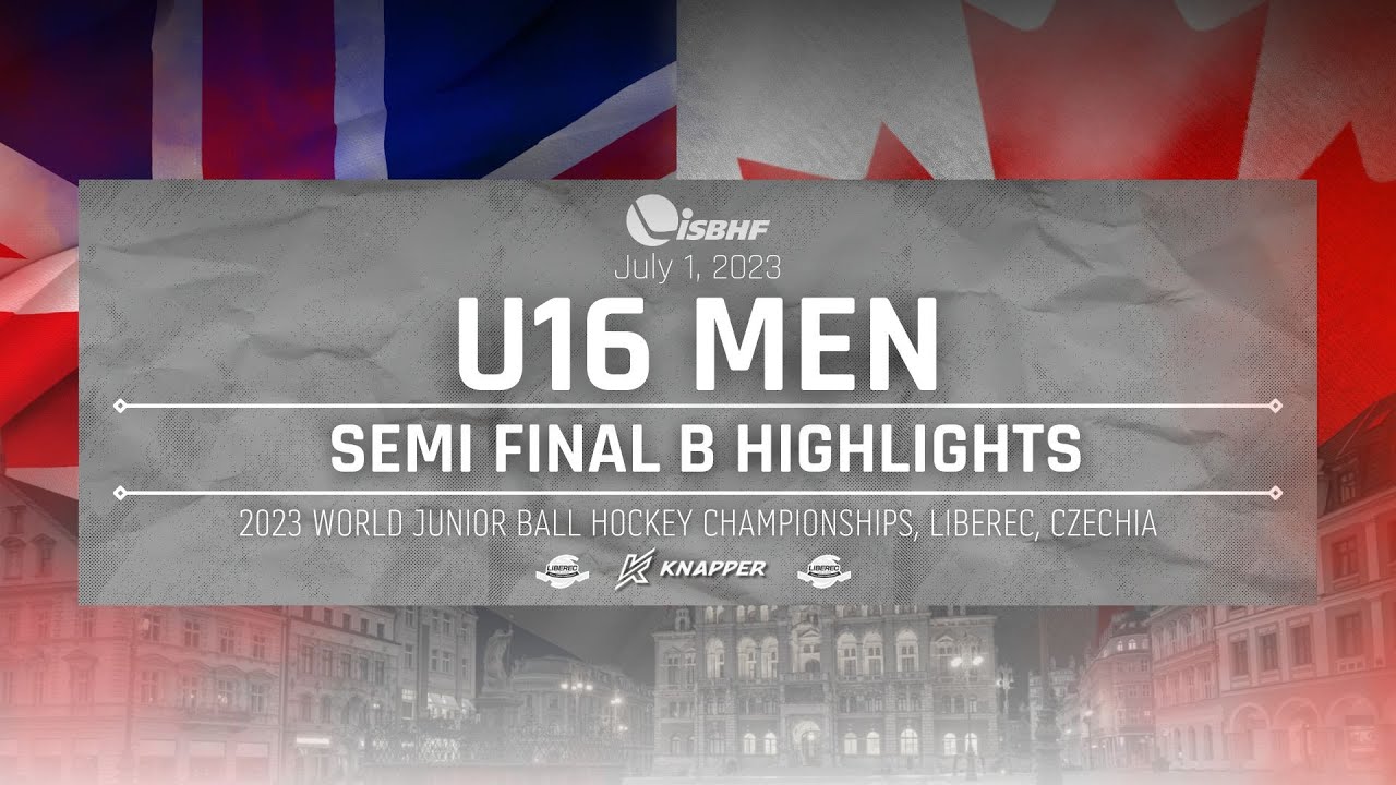 2023 WJBHC U16 Highlights: Great Britain vs. Canada East (Semi Final B ...
