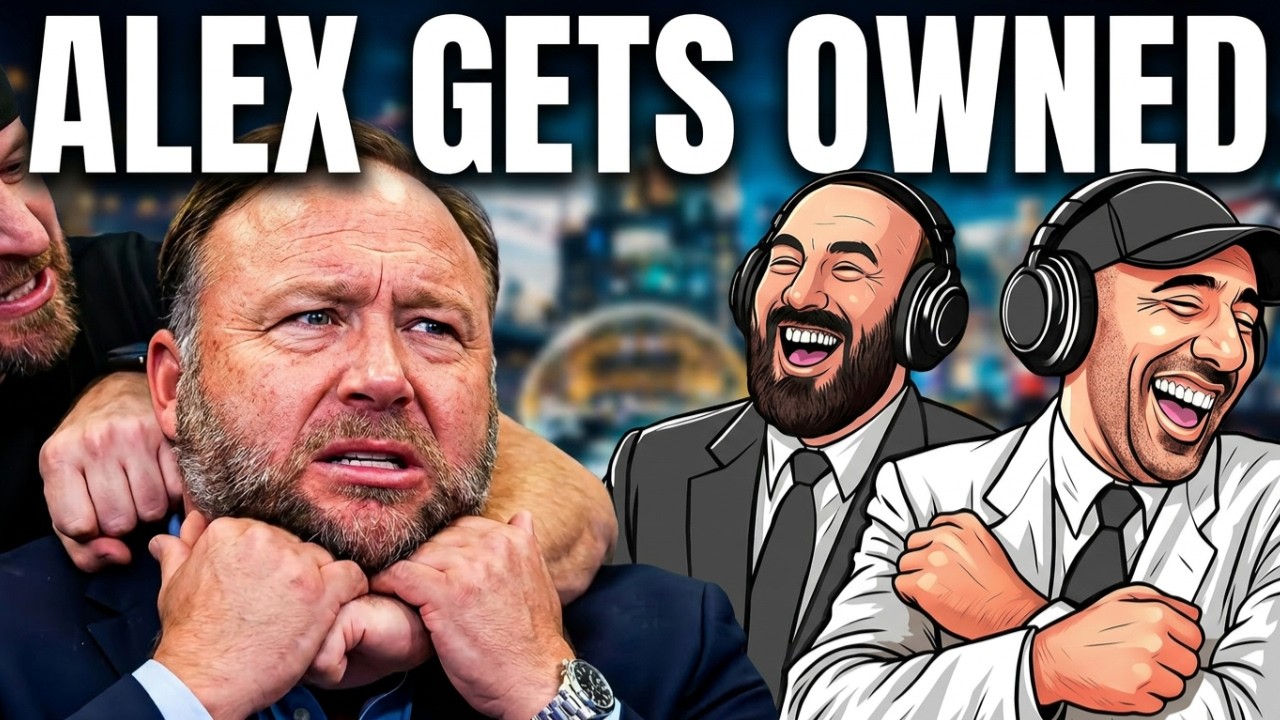 That time Alex Jones got CHOKED OUT! On His Show - YouTube