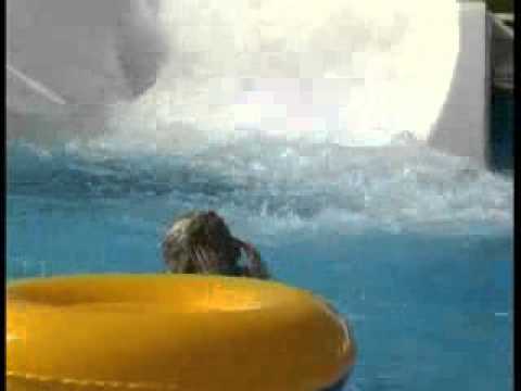 sexy bikini girl in pool