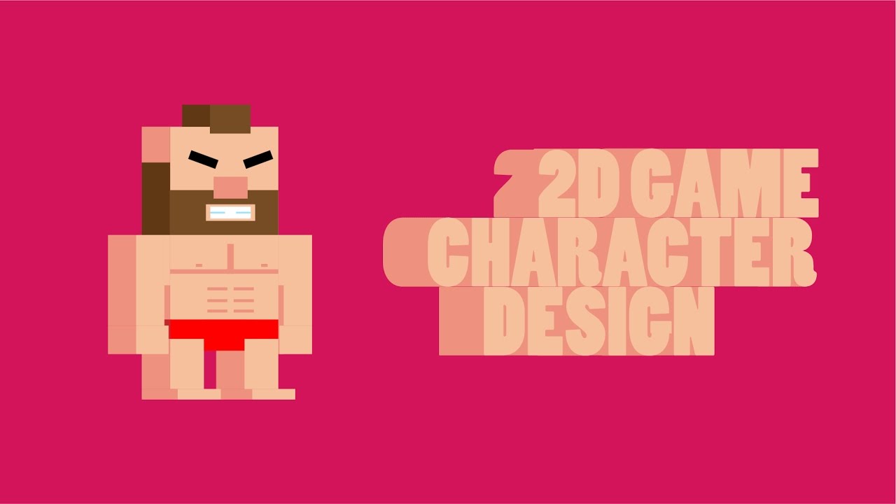 2D character design Adobe illustrator tutorial - YouTube