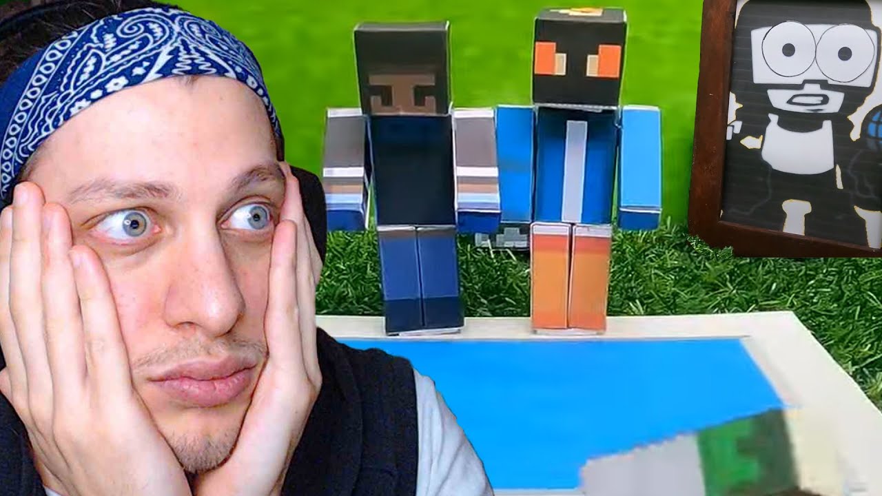 ÖĞLE YEMEĞİNDE MINECRAFT TRICKY YİYEN MANYAK ADAM FNF - YouTube