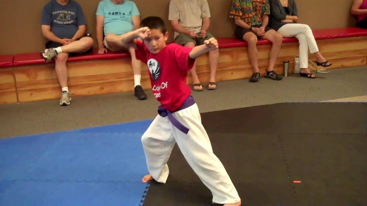 Martial Arts Creative Forms Training | The Dojo of Karate - YouTube
