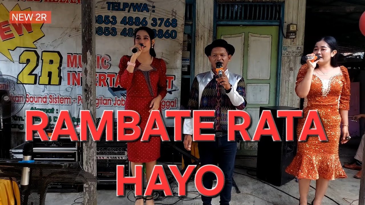 RAMBATE RATA HAYO RHOMA IRAMA, COVER BY ARDIAN FEAT EGHA & SELVY - YouTube